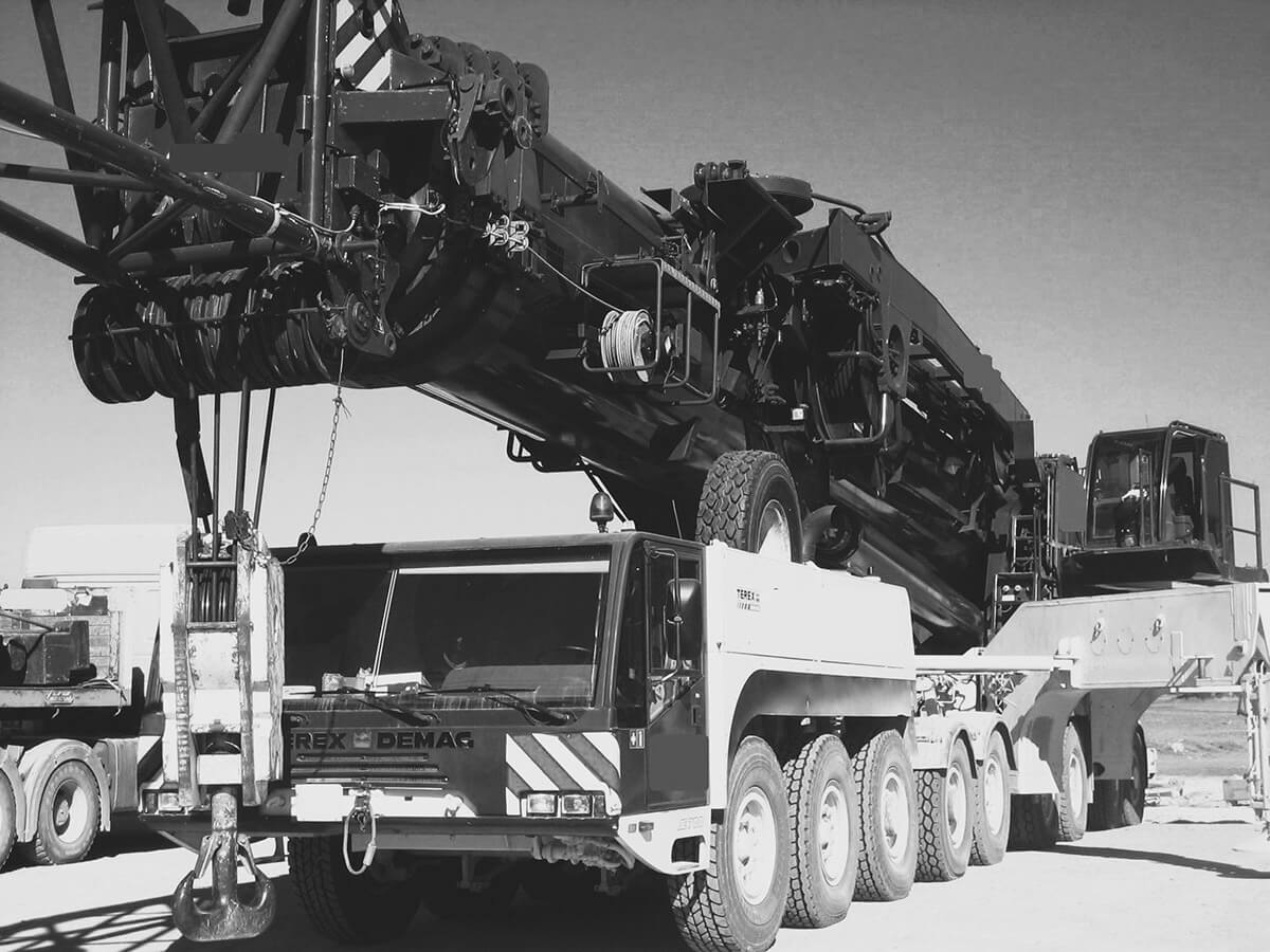 700 metric ton capacity mobile crane rental | Abroad Solutions